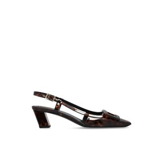 Roger Vivier Femme, Chaussures, Brun, Taille: 38 1/2 EU Chaussures Belle &agrave; Talons