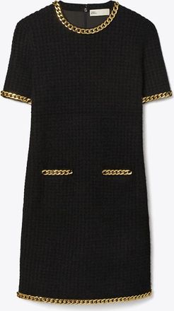 Tory Burch Wollkleid mit Kettenverzierung