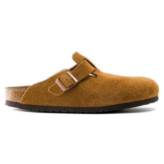 Birkenstock Femme, Chaussures, Brun, Taille: 36 EU Sabots Boston Mules