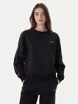 Guess Sweatshirt V6RQ96 KCX22 Schwarz Regular Fit