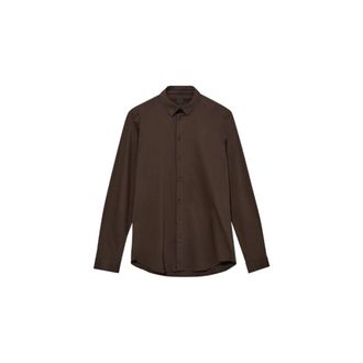 Mos Mosh MMGMarco Jersey Stretch Shirt - - Shirts - Herren - Braun - XL