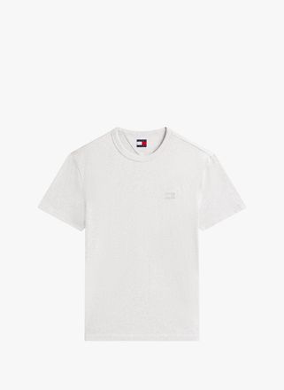 Tommy Hilfiger T-shirt col rond manches courtes logo brod&eacute;