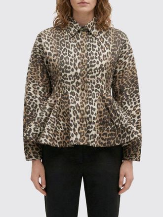 Ganni Chemise GANNI Femme couleur Lait