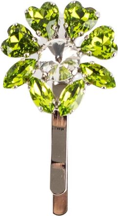 Simone Rocha Femme, Accessoires, Vert, Taille: ONE Size Heartbloom Hair Clip