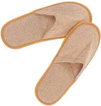 Beaupretty Pantoufles Jetables Antidérapantes à Usage Unique Pour Invités Simples Légères Et Faciles à Ranger