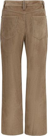 Brunello Cucinelli Cotton Corduroy Trousers - Brown