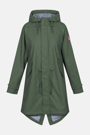Derbe Derbe Traveby Friese Fisher Oliv Damen Regenjacke