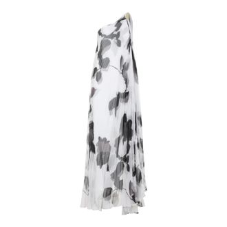 Max Mara Pianoforte Fuggito Langes Kleid - - Dresses - Damen - Mehrfarbig - M
