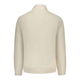 Timberland Half-Zip Cotton Sweatshirt - Beige