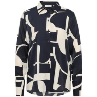 Eterna Damen, Blusen & Hemden, Blau, XLGr&ouml;&szlig;e