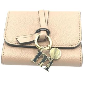 Chlo&eacute; Pre-owned Alphabet Trifold Wallet - - Pre-owned - Damen - Beige - ONE SIZE