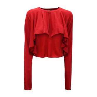 Liu Jo Cardigan WO Sweater - - Knitwear - Damen - Rot - L