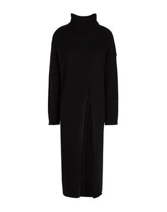 8 by YOOX KNIT MERINO WOOL TURTLE-NECK LONG SWEATER