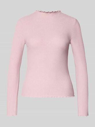 Only Slim Fit Langarmshirt mit Viskose-Anteil Modell EMMA