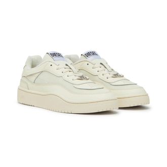 Diesel Low-Top Sneaker - S-OVAL SKATE LOW - Gr. 41 (EU) - in Beige - f&uuml;r Damen