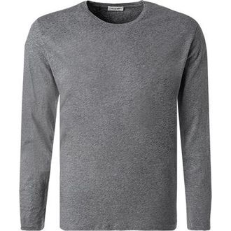 American Vintage American Vintage Herren Longsleeve grau Baumwolle