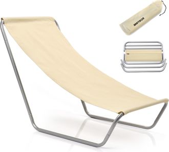 Meteor Klappbarer Campingstuhl Sonnenliege Leichter strapazierfähiger Perfekt Camping Beach Festivals Garten Trips Faltstuhl Klappstuhl Gartenstuhl Relaxsess