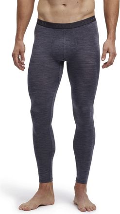 Falke Herren Unterw&auml;sche Daily ClimaWool Long M Ti Wolle Lyocell schnelltrocknend 1 St&uuml;ck, Grau Dark Grey Heather 3278, L