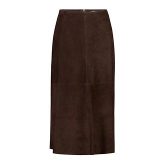 Arma Melita Midi Skirt - - Skirts - Damen - Braun - L