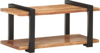 vidaXL TV-Schrank 90x40x40 cm Massivholz Akazie - Vidaxl