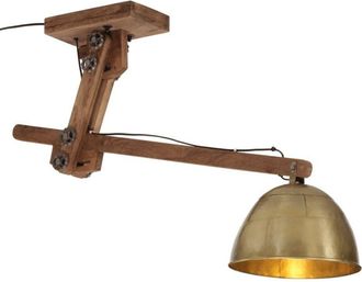 vidaXL Deckenleuchte 25 W Antik-Messing 105x30x65-108 cm E27 vidaXL