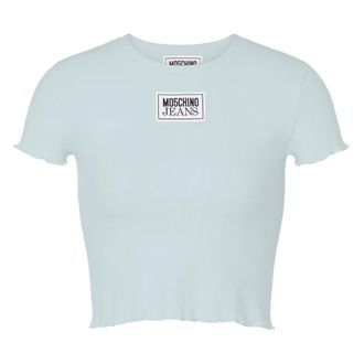 Moschino T-Shirts - - Tops - Damen - Blau - L