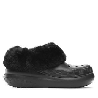 Crocs Pantoletten Crocs Crocs Furever Crush Clog 208446 Schwarz