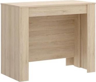 Alterego LIQUIDATODO - Moderner und preiswerter Konsolentisch von 51 cm bis 239 cm in der Farbe Natur