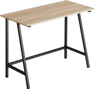 TecTake Tectake - Bureau style industriel Pieds en plastique r&eacute;glables en hauteur