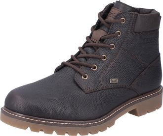 Rieker Winterstiefelette RIEKER, Herren, Gr. 41, braun (dunkelbraun), Leder, Lederimitat, Schuhe Winterstiefelette, mit TEX-Membran, Topseller