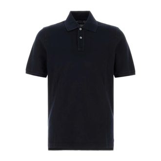 Fedeli North Piquet Kurzarm-Polohemd - - Tops - Herren - Blau - 5XL