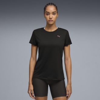 Puma Run Club Graphic T-Shirt Damen, Kleidung, Schwarz, XXL