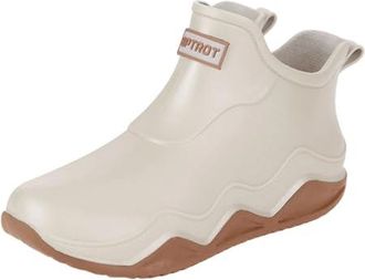 Generic Bottes caoutchouc pour homme et femme travail imperm&eacute;ables pluie la mode s&eacute;curit&eacute; de qualit&eacute; Chaussures Compris Semelle int&eacute;rieure S&eacute;chage ultra-rapid