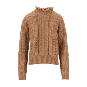 Moncler Maille - Femme - Pulls - Brun - Taille: 42 FR