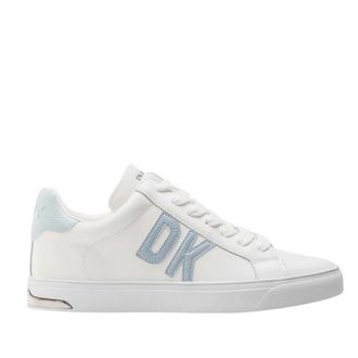 DKNY Abeni Sneaker f&uuml;r Damen, Leder (Wei&szlig;/Schwarz)