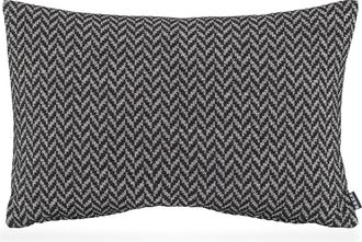 H.O.C.K. Zircono Kissen inkl. F&uuml;llung Dekokissen Zierkissen in verschiedenen Gr&ouml;&szlig;en Herbst/Winter (60x40cm, schwarz)