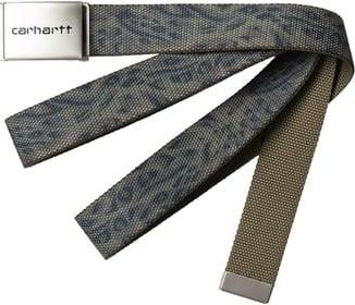 Carhartt Work in Progress Ceinture tress&eacute;e &agrave; boucle grav&eacute;e