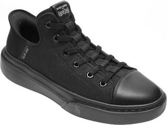 Skechers Mixte Snoop One Boss Life Canvas Basket, Noir, 45.5 EU