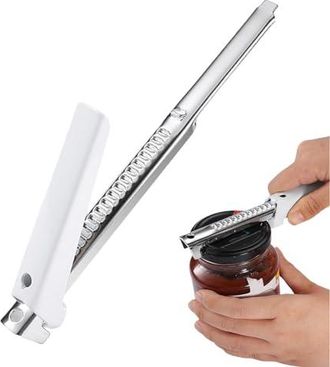 Generic Ouvre-bocal confortable | Outil douverture de bocal sans effort | Pince r&eacute;glable pour couvercles serr&eacute;s, accessoire de cuisine ergonomique multifoncti