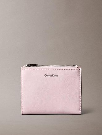 Calvin Klein Portefeuille avec logo m&eacute;tallis&eacute;