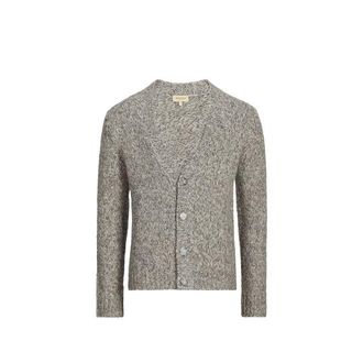 Woolrich Cardigan en alpaga m&eacute;lang&eacute;