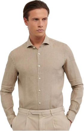 Xacus Homme, Chemises, Beige, Taille: XL Tailor Fit Wash Shirt