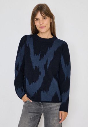 Cecil Strickpullover mit grafischem Muster