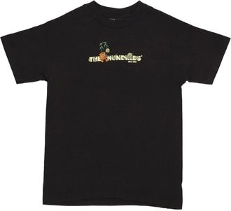 The Hundreds Homme, Tops, Noir, Taille: S T-Shirt &agrave; Manches Courtes et Col Rond