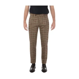 Berwick 1707 Homme, Pantalons, Multicolore, Taille: L Pantalon slim