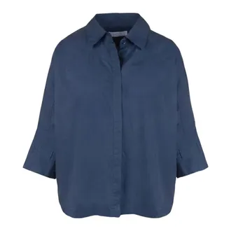 H&eacute;st H&eacute;st - Arya Shirt - Femme - Blouses et Chemises - Bleu - Taille: 46 FR
