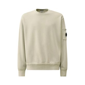 C.P. Company C.p. Company, Homme, Sweatshirts et sweats &agrave; capuche, Vert, Taille: XL SweaT-shirt ras du cou