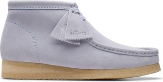Clarks Herren Stiefel Wallabee, Wildleder (Grau)
