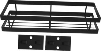 Cabilock Wandregal F&uuml;r Gew&uuml;rz Sp&uuml;lschwammhalter Aufbewahrungsregal F&uuml;r K&uuml;chensp&uuml;len Organizer F&uuml;r Waschtisch Duschregal Badezimmerregal-organizer Wandregal F&uuml;r