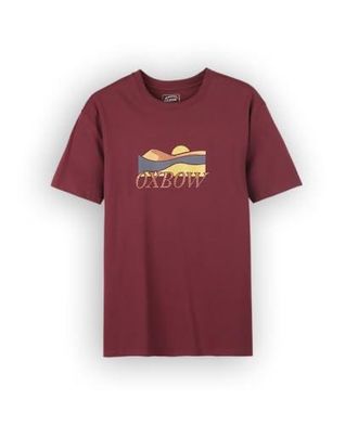 Oxbow Tee-shirt manches courtes SCENIC Hiver 2025 Manches courtes, Col rond, Motif sur lavant